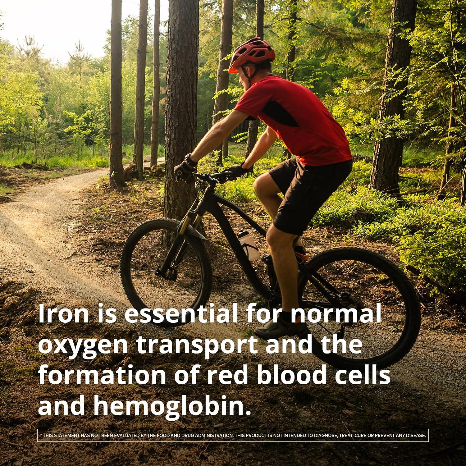 FLORADIX Iron Sport Liquid 8.5oz - Natural Iron Supplement for Athletes ...