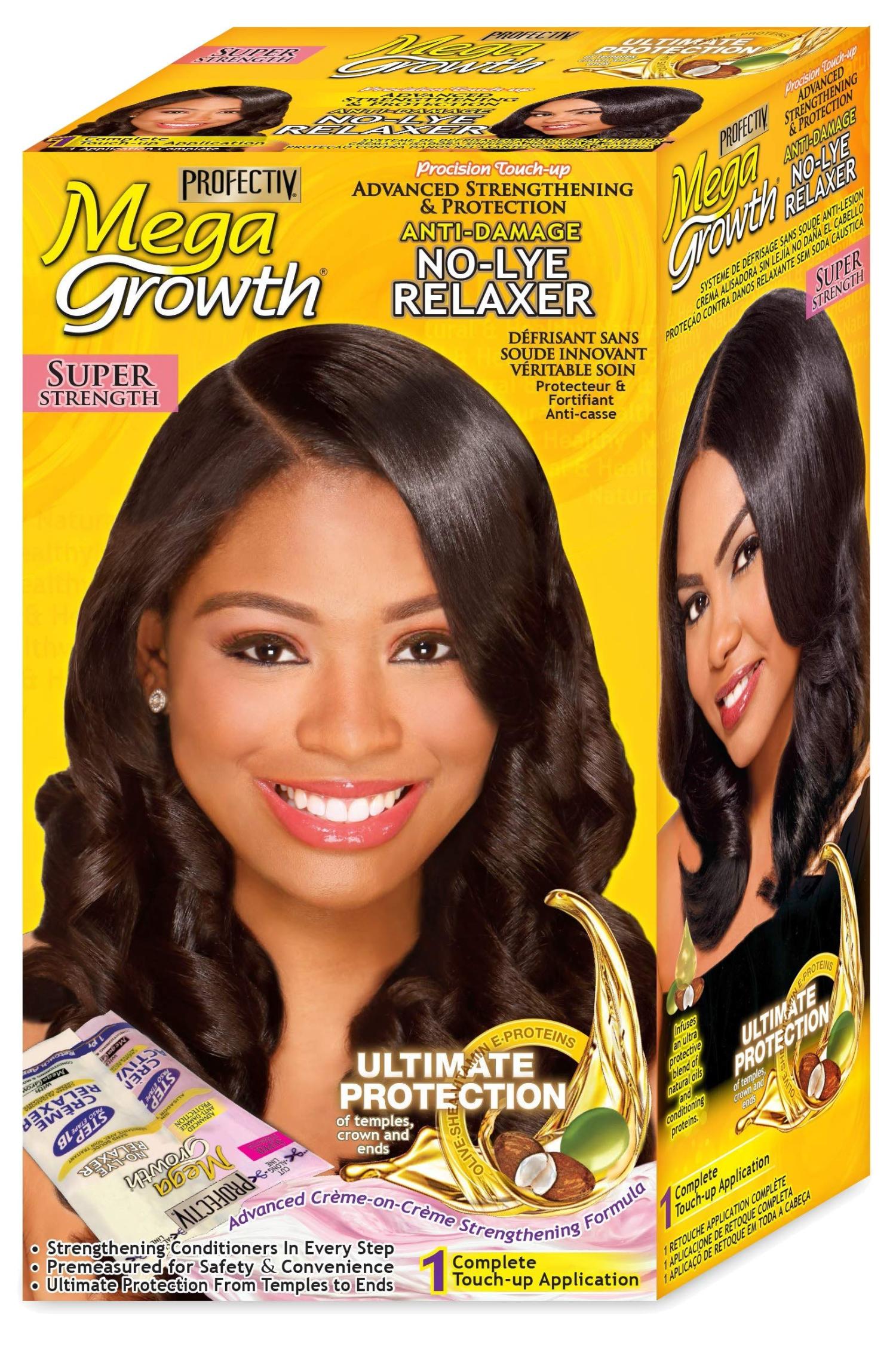 Profectiv Mega Growth No-Lye 1 Touch Up Relaxer Kit Super - Fast and ...