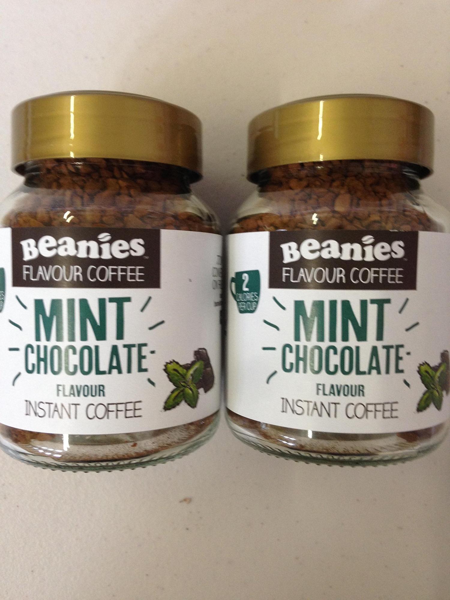 beanies mint coffee