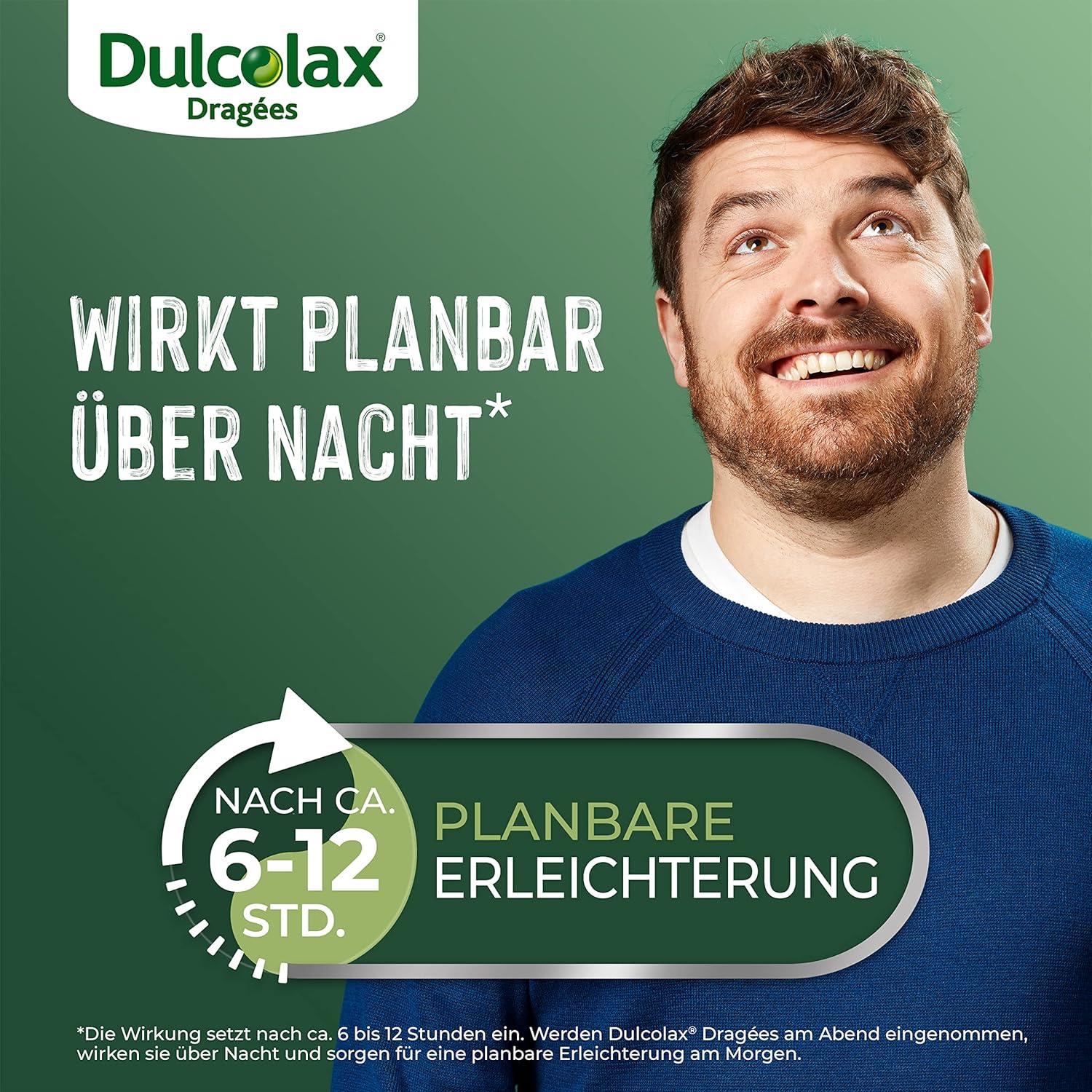 Dulcolax Dragees Sanofi-Aventis 40 Tablets - Fast-Acting Constipation ...