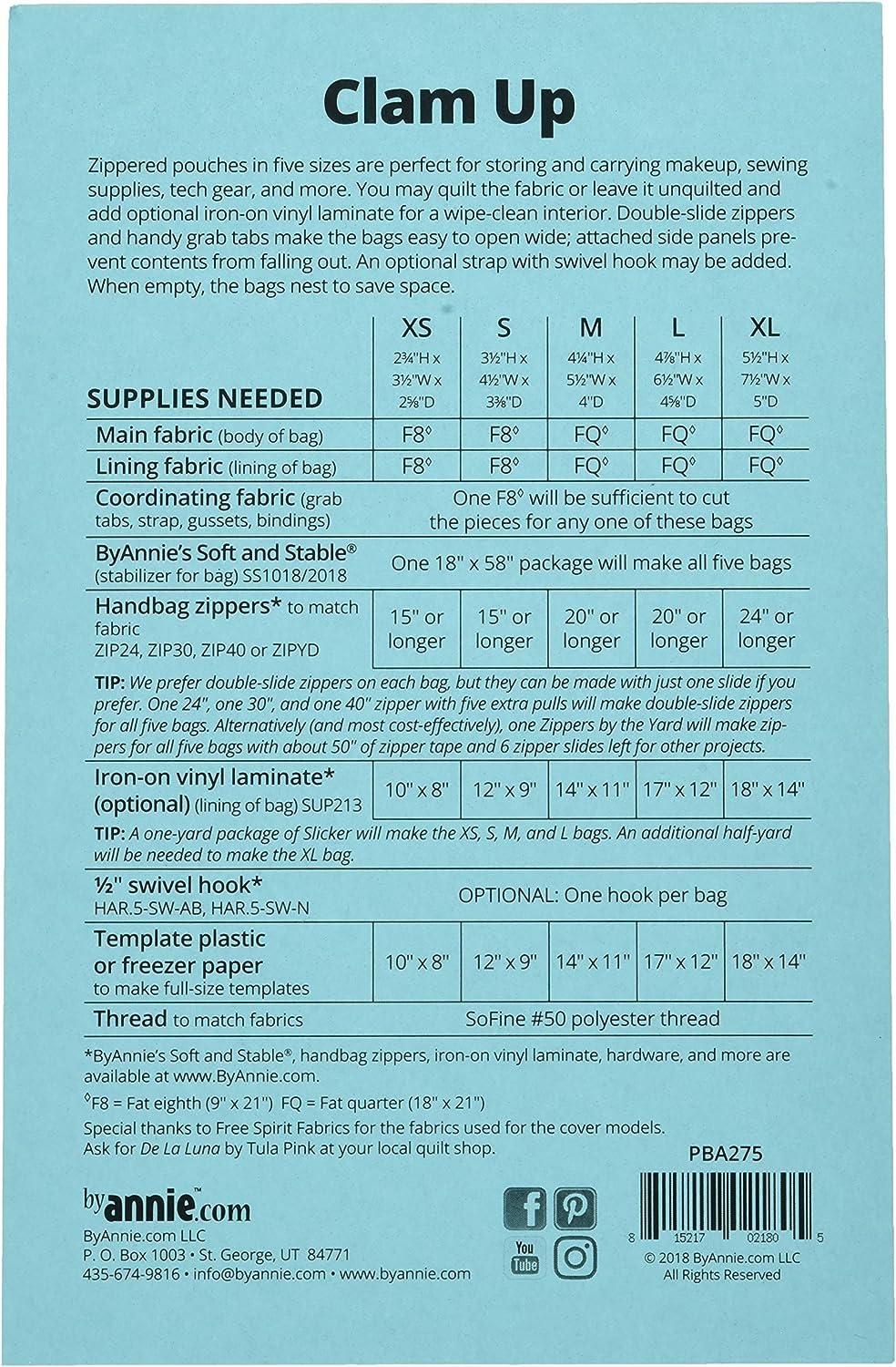 Annie Clam Up Pattern - Trendy and Stylish DIY Sewing Pattern | Buy Now ...