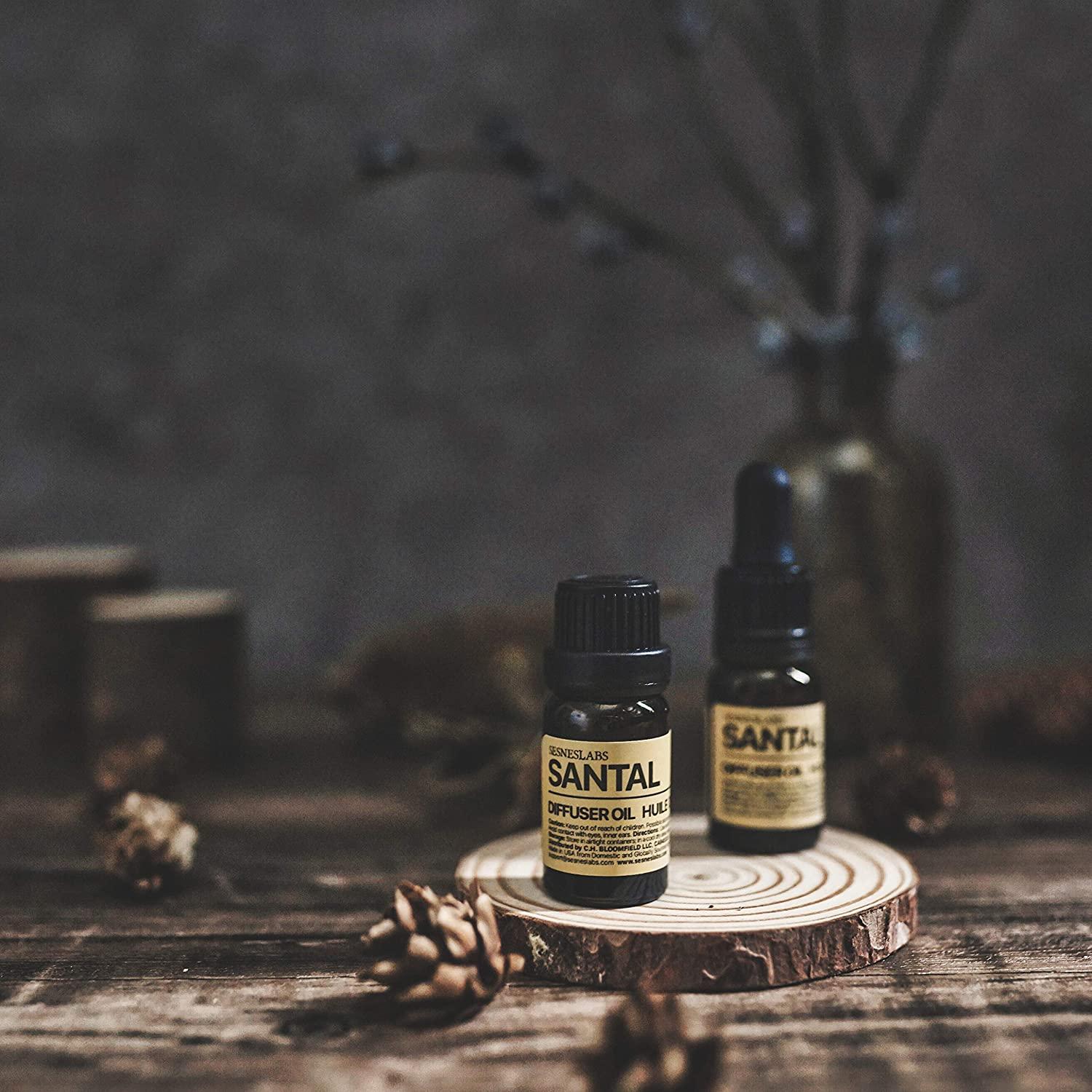 Luxury Santal Diffuser Oil - Amber, Coco Vanilla, Cedar, Sandalwood ...