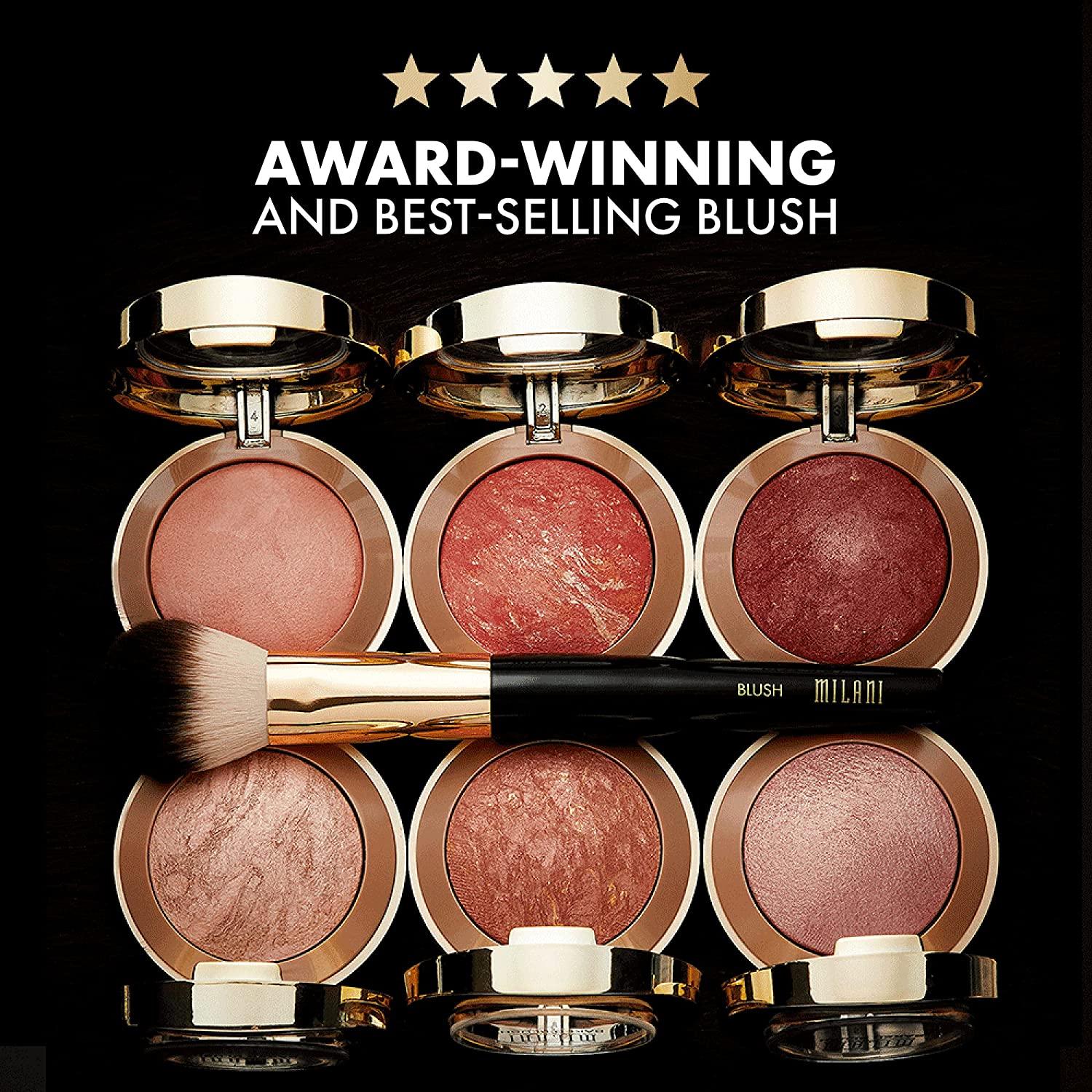 Milani Baked Blush - Petal Primavera (0.12 oz) | Cruelty-Free Powder ...