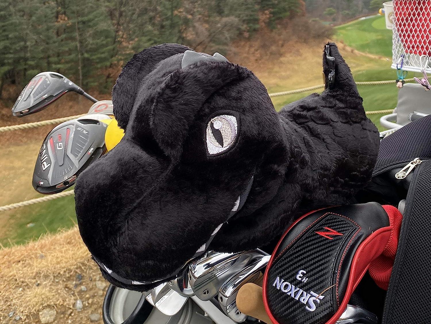 Dinofactory T-Rex Golf Head Cover - Black Dinosaur Driver Headcover | Buy Now with Express ...