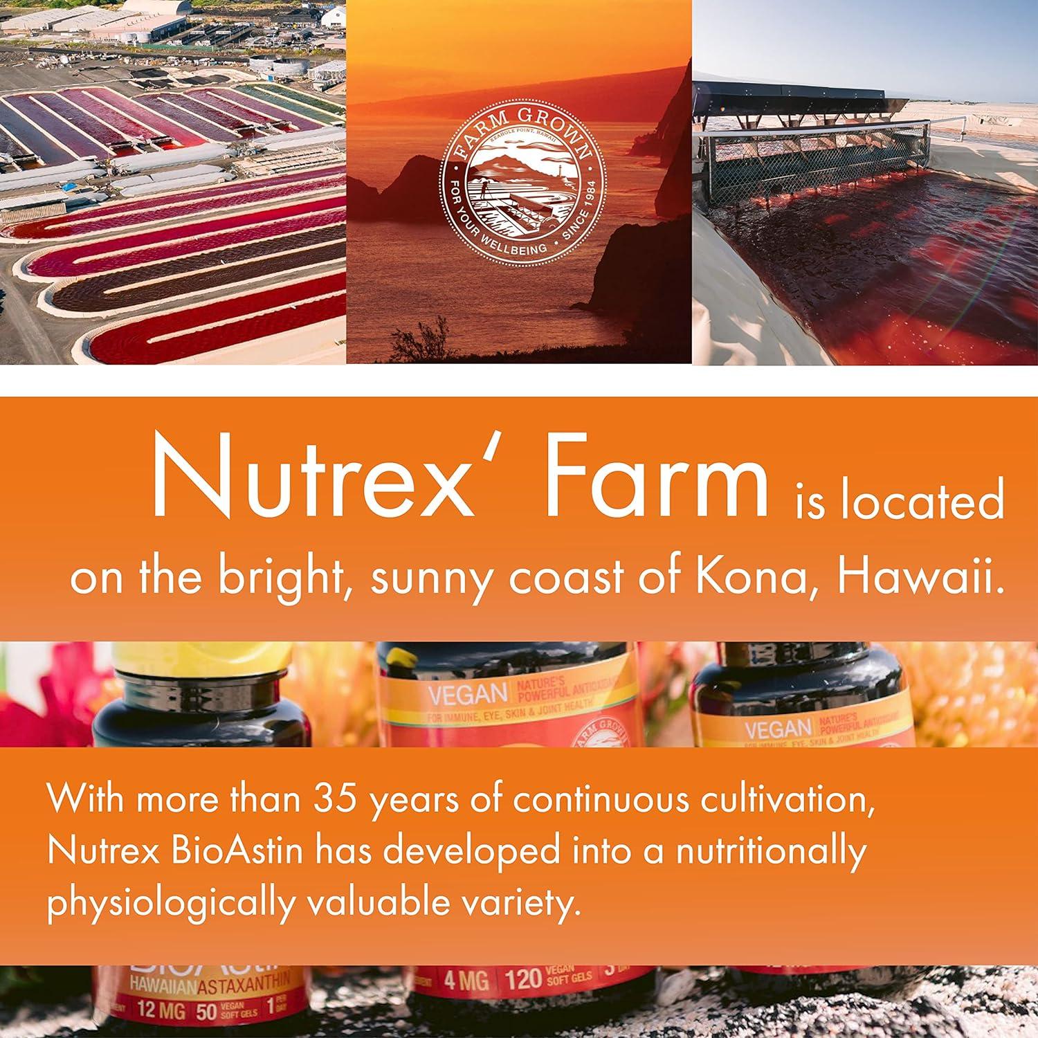 Nutrex Hawaii BioAstin Hawaiian Astaxanthin 4mg 60 Softgels Lab Tested ...