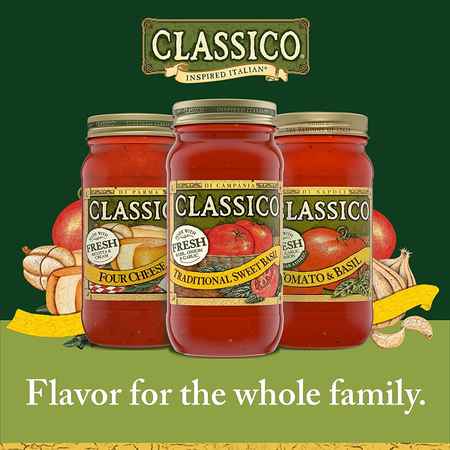 Classico Sweet Basil Pasta Sauce - 24 oz Jar | Buy Now with Express ...