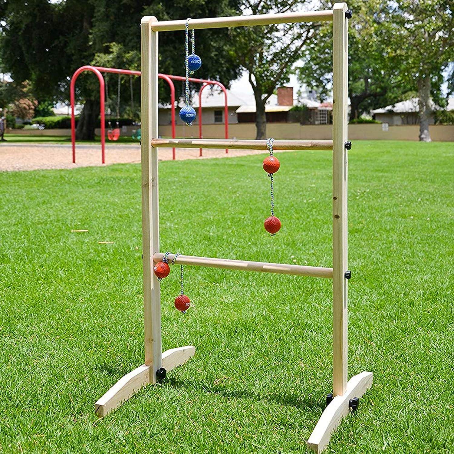 Sports Festival Outdoor Ladder Ball Game Set with Carrying Case (6 ...