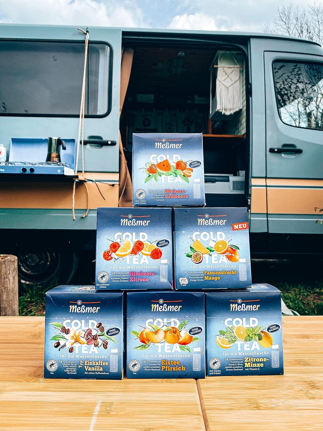 Messmer Cold Peach Iced Tea - Sugar-Free Low-Calorie Alternative | 14 ...