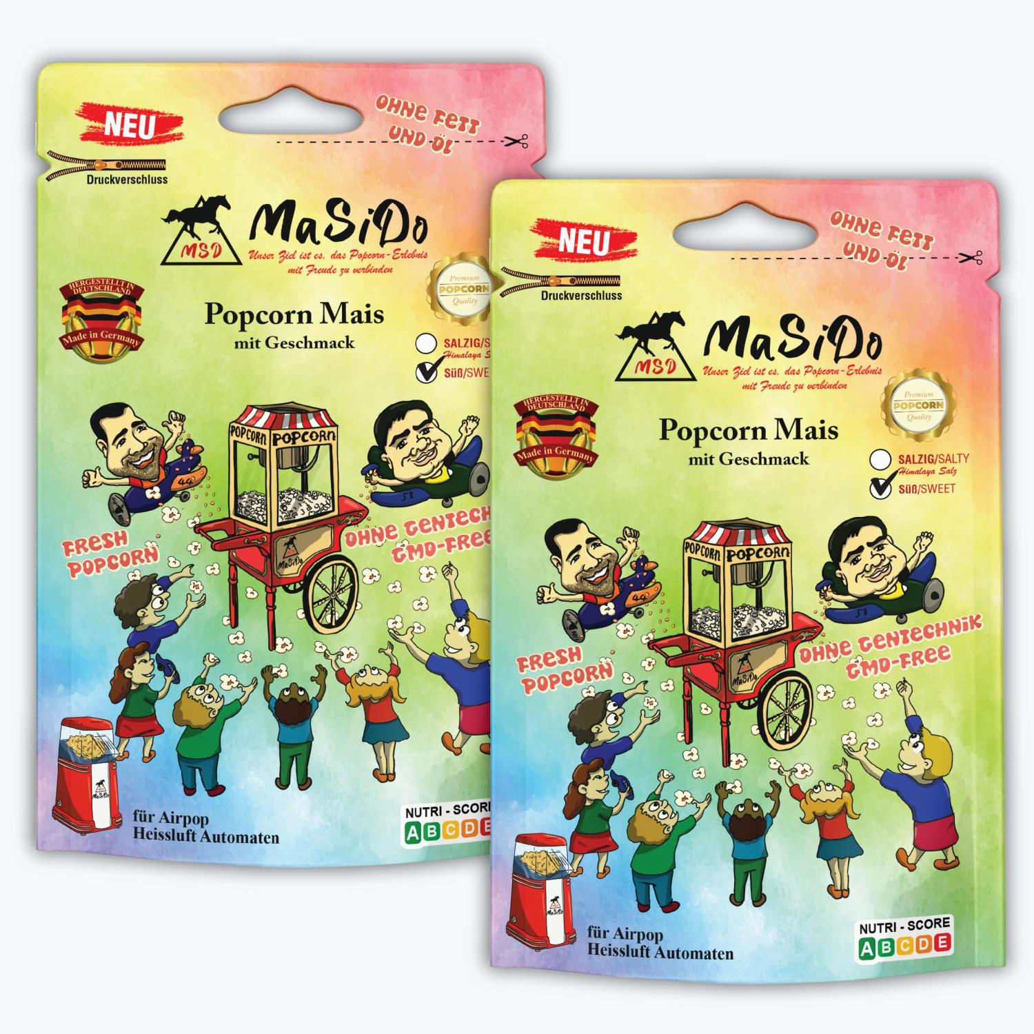 Buy German Sweet Popcorn - 500g Pack of 2 | Premium Quality ...