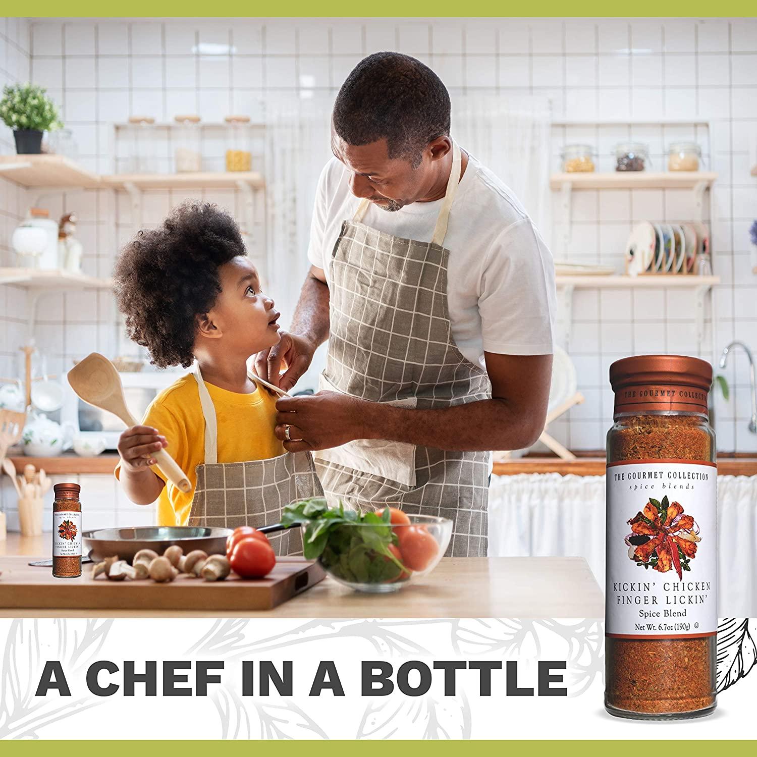 Kickin Chicken Finger Lickin Spice Blend - Gourmet Collection Cooking Seasoning | Buy Now with ...