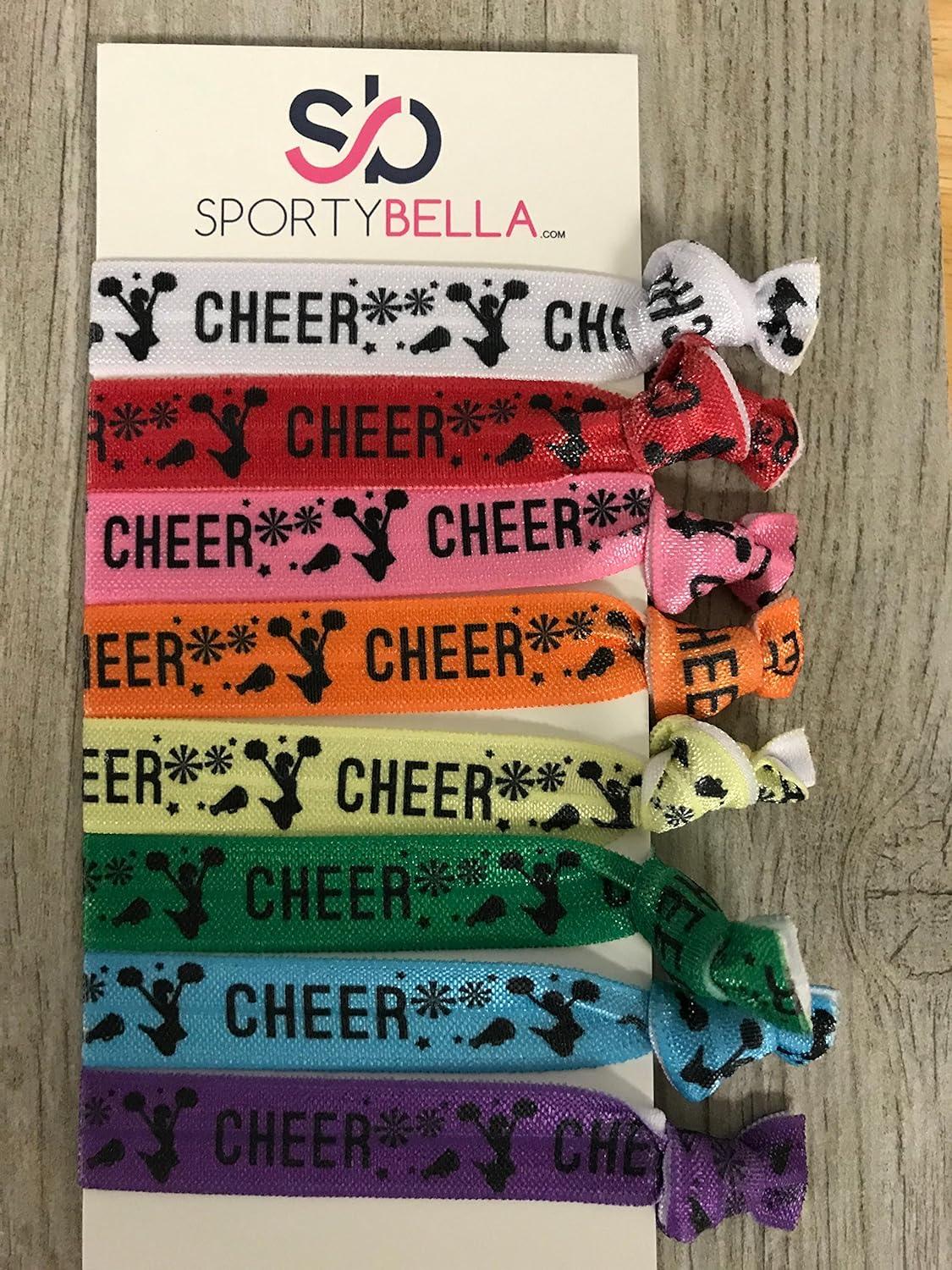 Infinity Collection Cheer Hair Ties - Cheerleading Accessories for ...