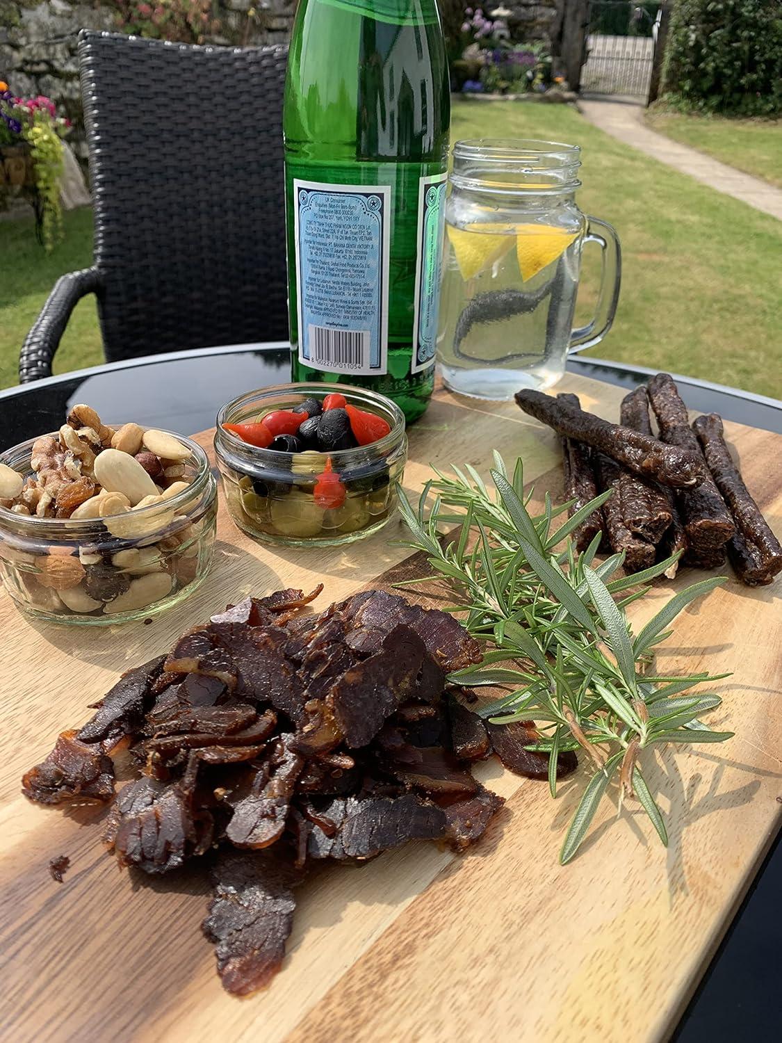 The Biltong Man | Tasty Traditional Fatty Beef Biltong | (1000 Grams ...