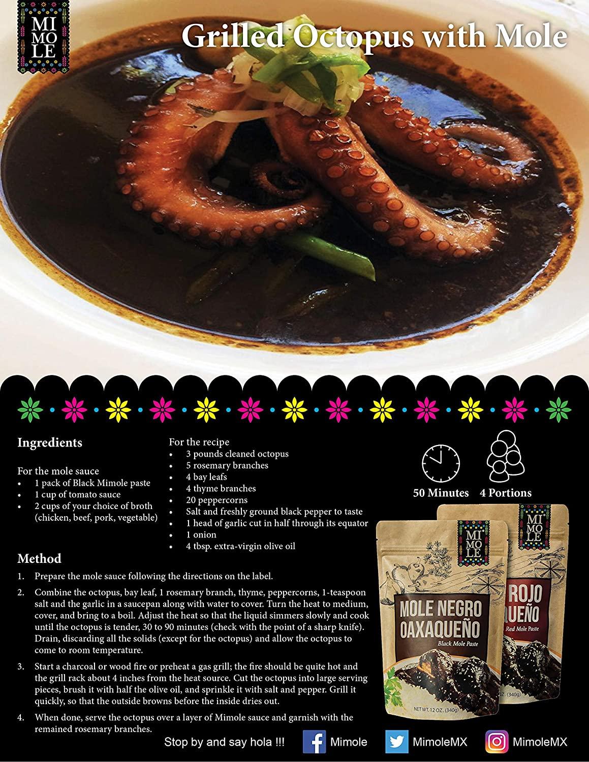 Mi Mole Negro Oaxaque o 12 Oz - Authentic Black Mole Paste | Buy Now ...