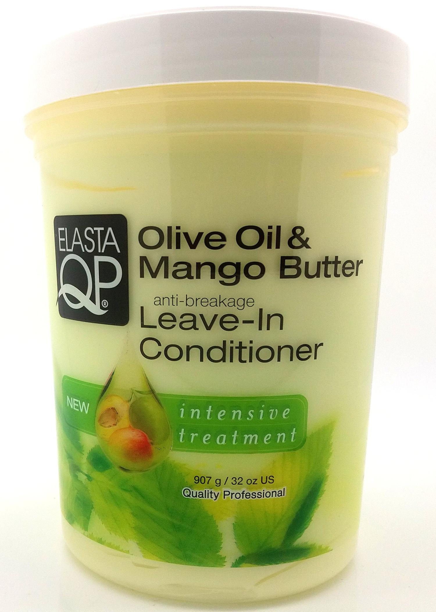 Elasta QP Olive Oil & Mango Butter Leave-In Conditioner 32oz ...