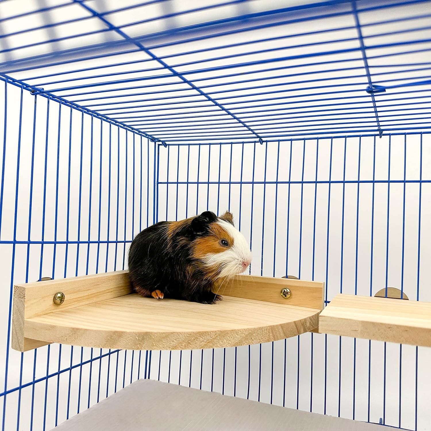 3PCS Bird Platform Perch Stand Natural Wood Budgie Parrot Toys and ...