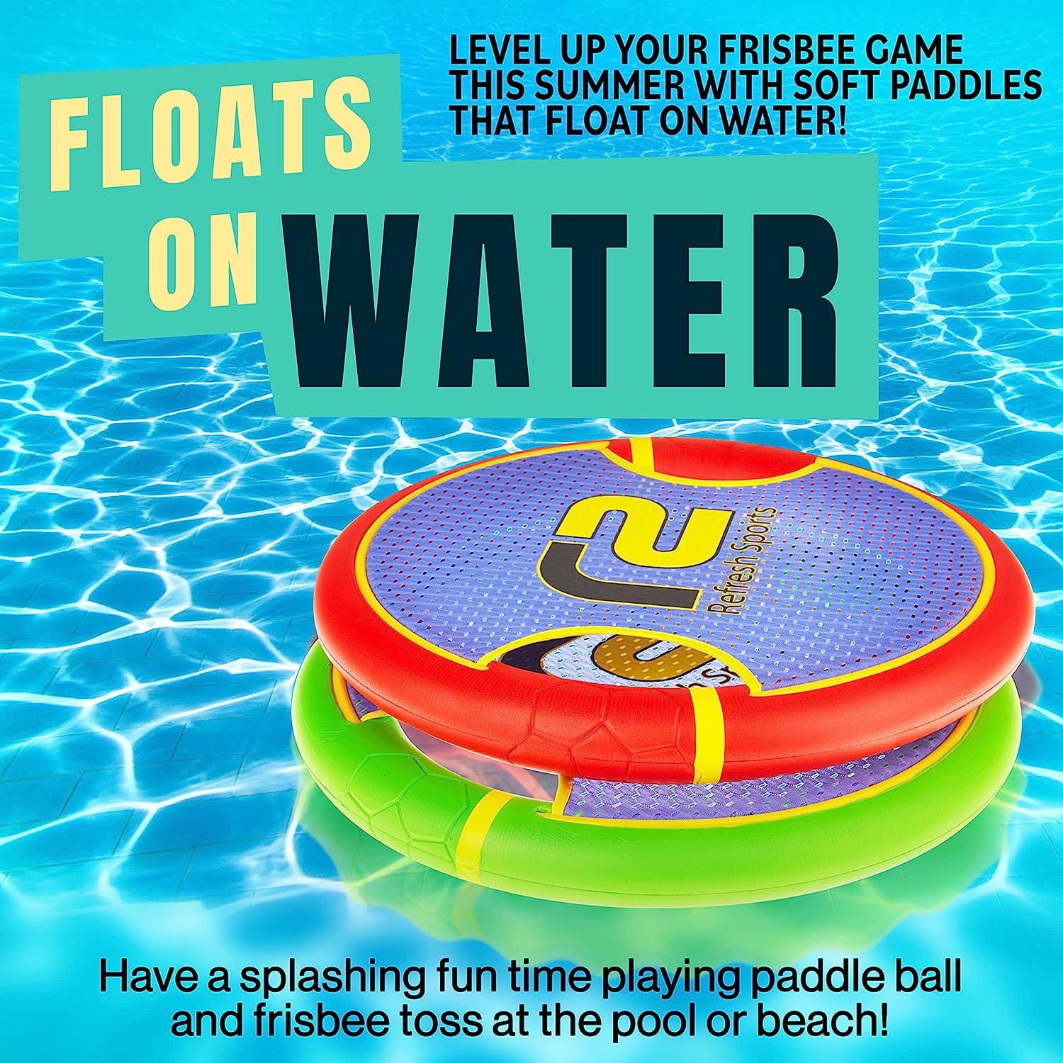 Fun Bouncy Paddle & Stringy Ball Toss Game for Kids - Safe Indoor/Outdoor Play - Frisbee & Toy ...