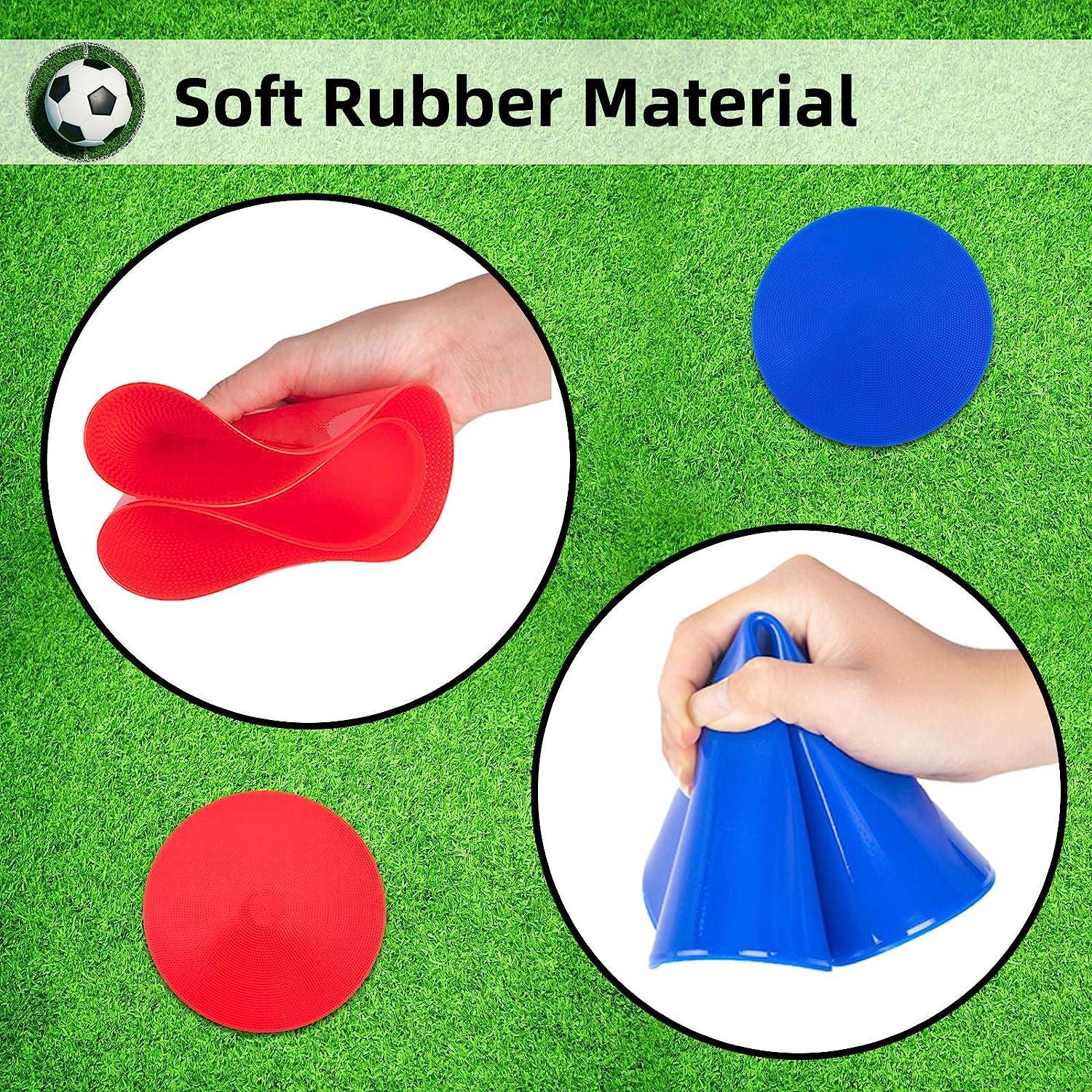 Non-Slip Rubber Spot Markers 10 Inch - Set of 12 for Football ...