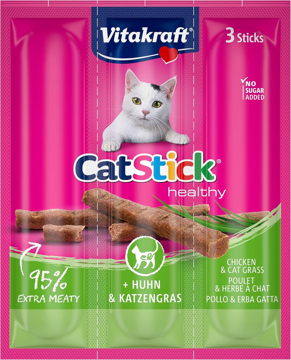 Vita Power Cat Stick - Healthy Meaty Mini Snacks with Chicken & Cat ...