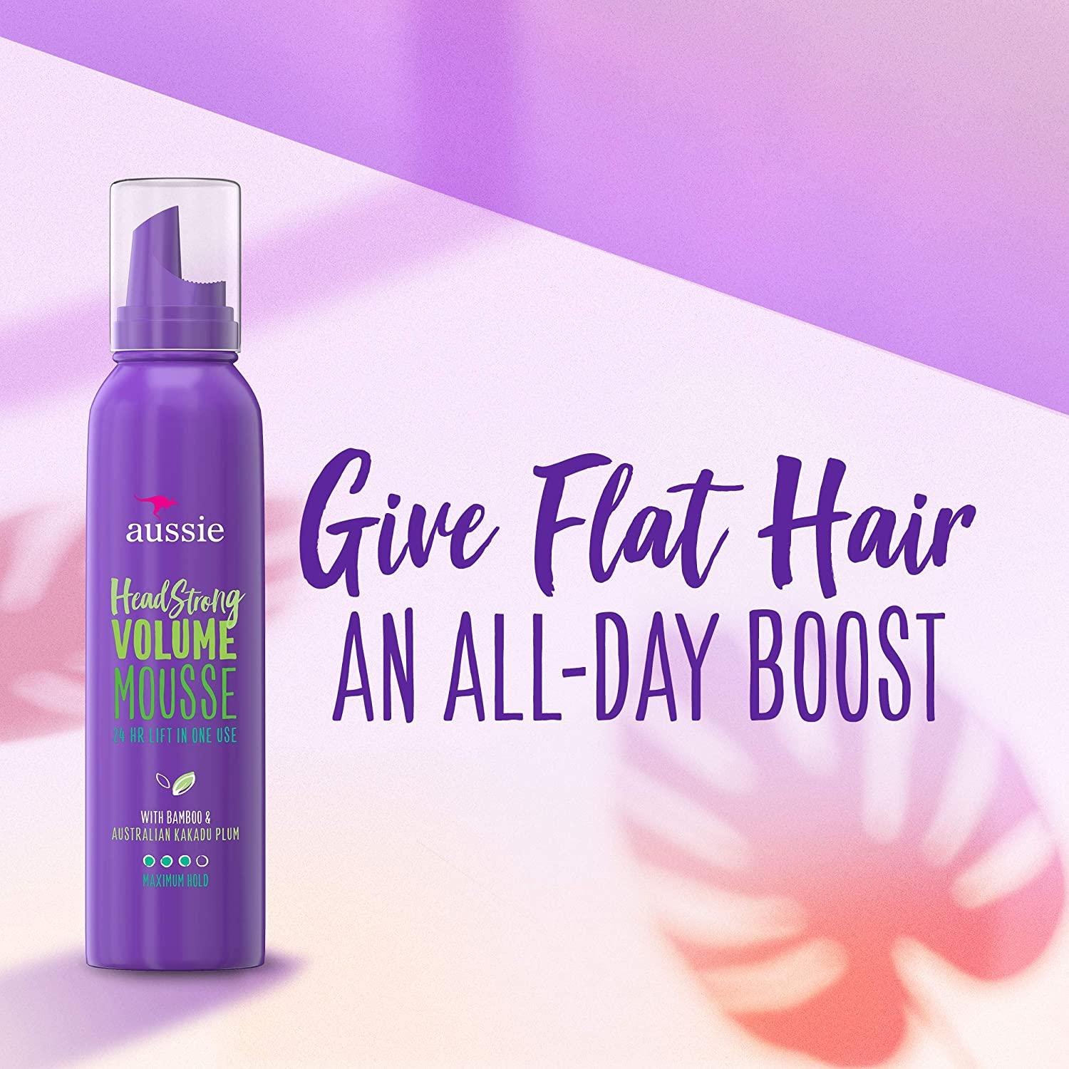 Aussie Mousse, with Bamboo & Kakadu Plum, Headstrong Volume, For Fine ...