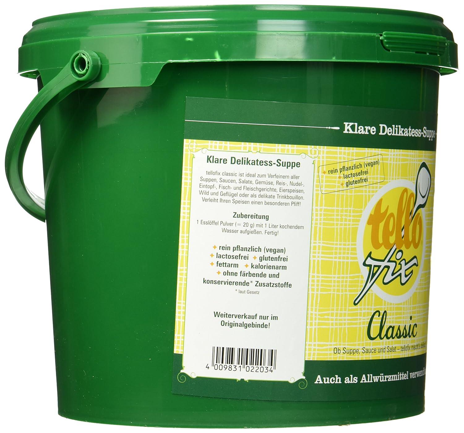 Buy Tellofix Classic Clear Delicacy Soup - 2000g Vegetable Broth ...