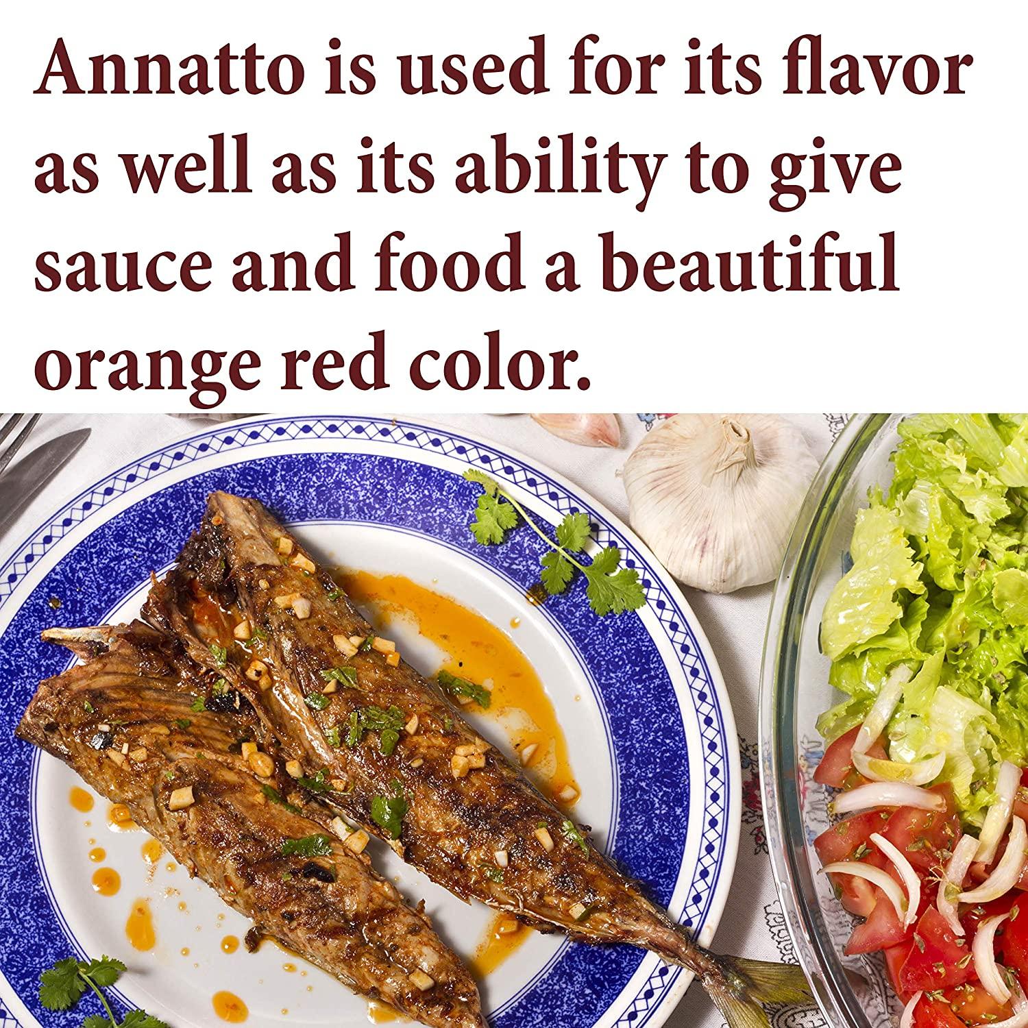 The Spice Way Annatto Seeds (8 oz) - Achiote Seed for Vibrant Color and ...