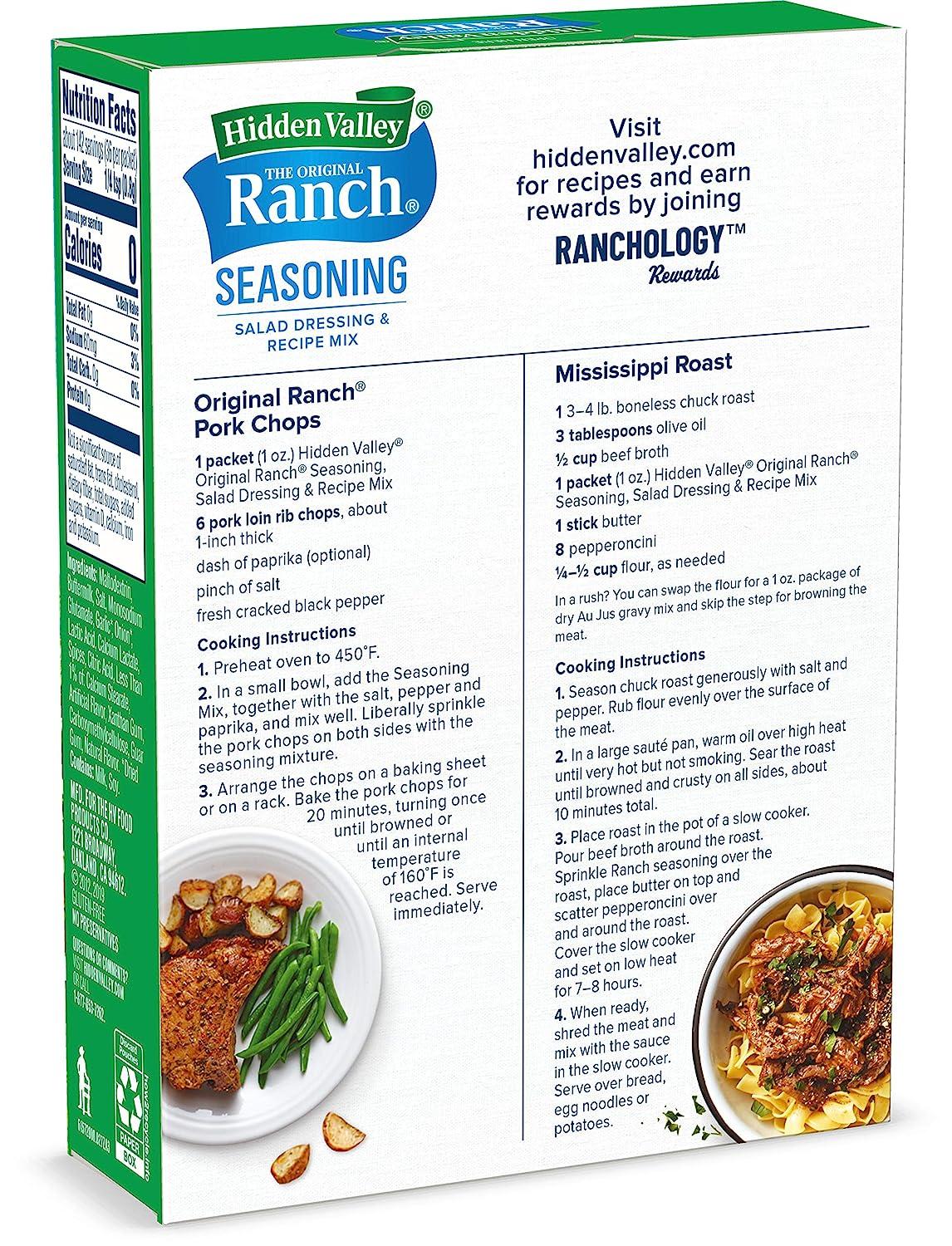 Ranch Dressing Packet