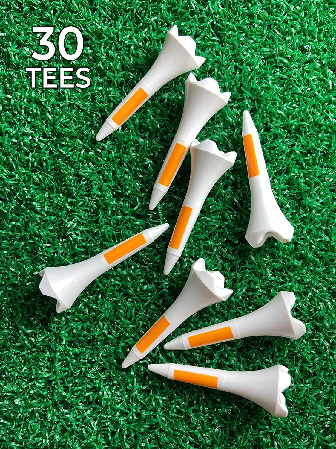Pride Performance Professional Tee System Plastic Golf Tees 1 1/2-Inch ...