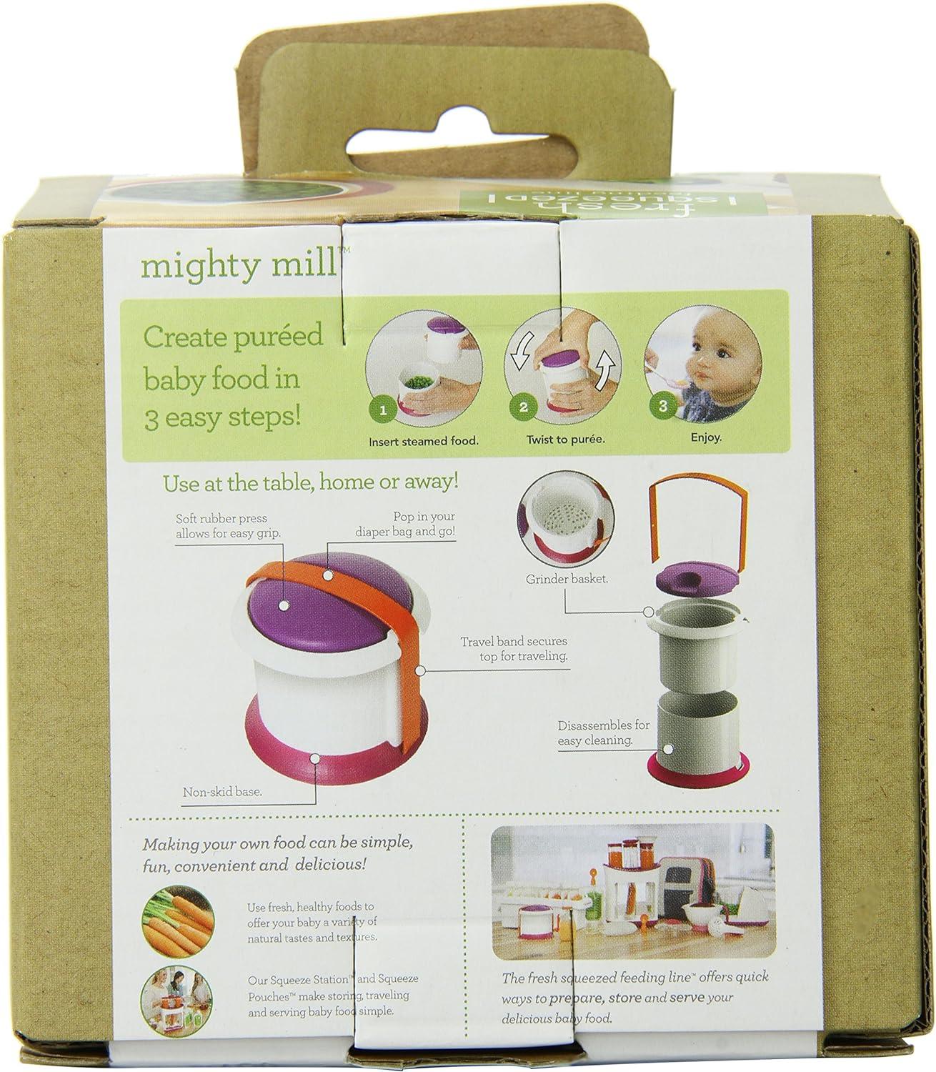 Infantino Mighty Mill Food Press - Convenient and Efficient Food ...