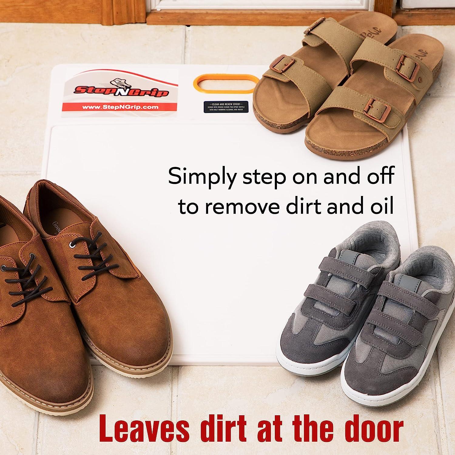 StepNGrip Courtside Shoe Grip Traction Mat - Sticky Mat for Basketball ...