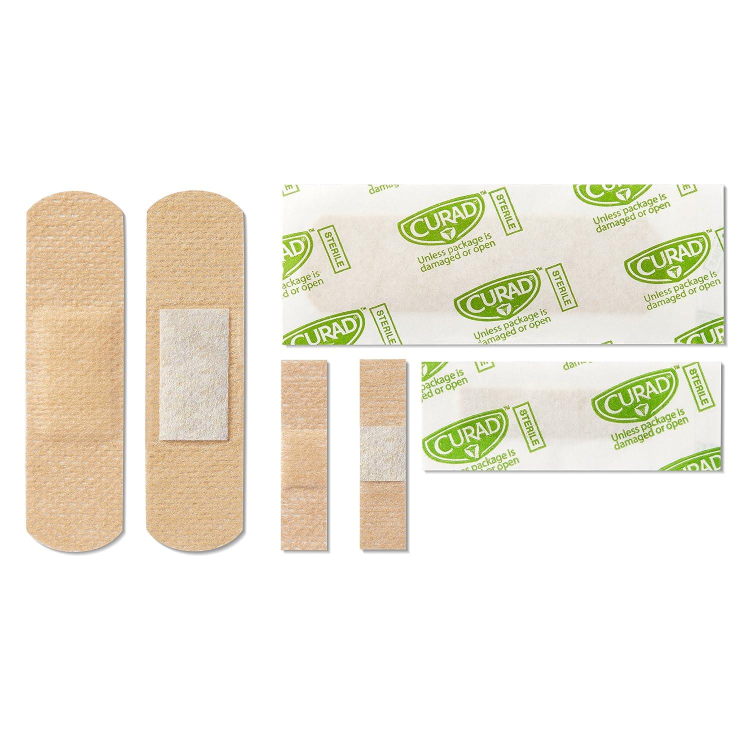 Curad Quickstop Flex-Fabric Bandages with Bleeding Control Technology ...