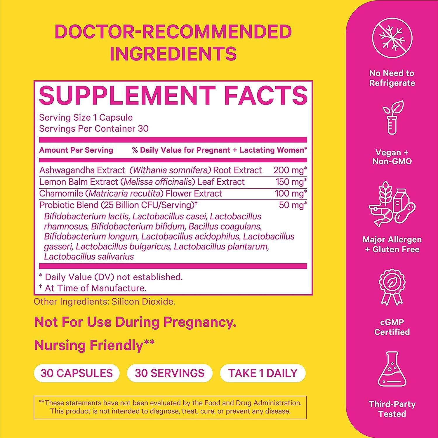 Pink Stork Postpartum Probiotic: Postnatal Probiotics for Postpartum ...