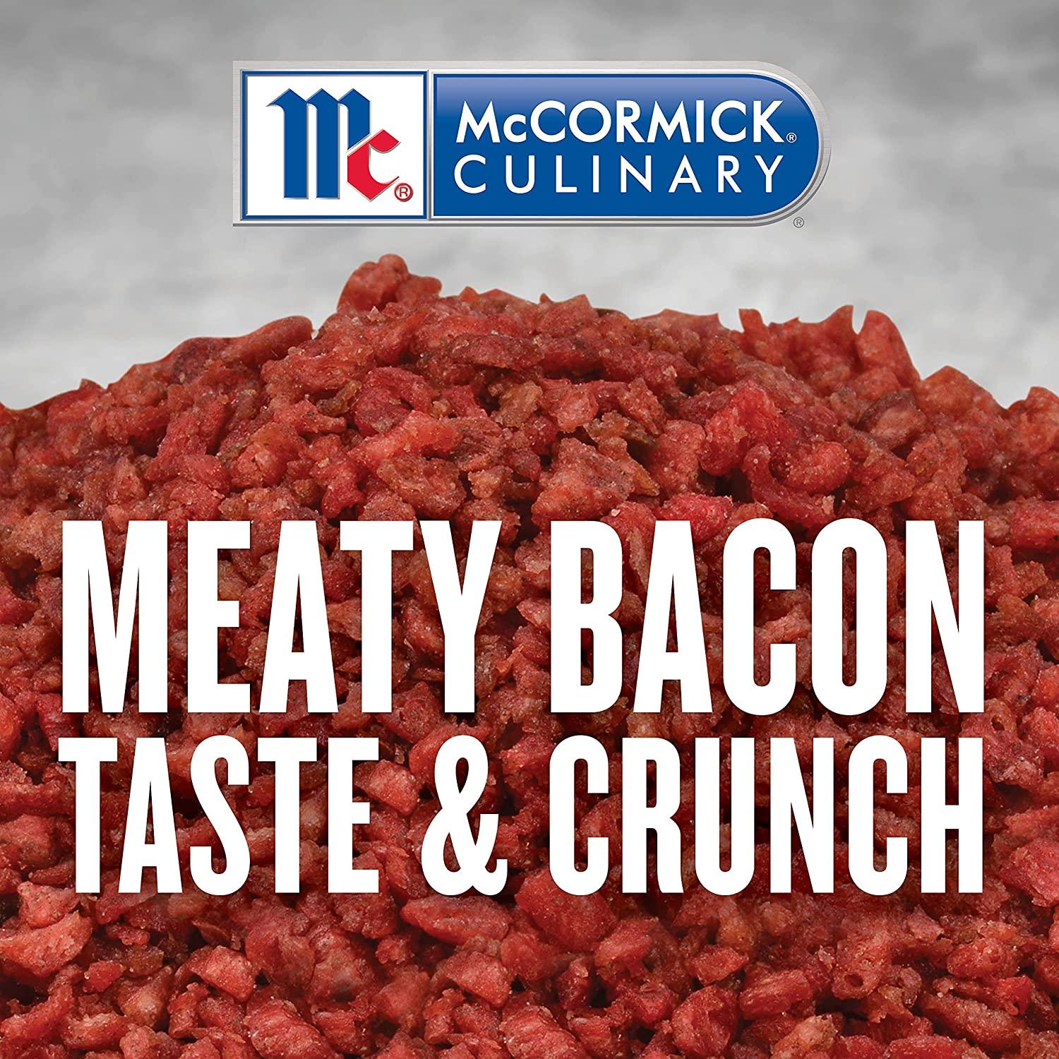 McCormick Culinary Bacon Flavored Bits 13 oz - Delicious Bacon Bits for ...