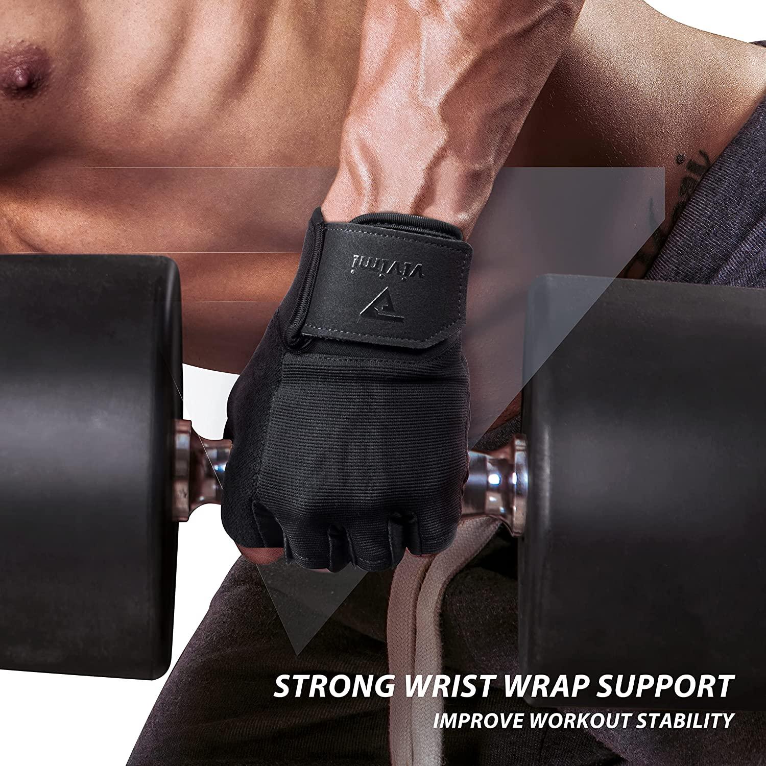 VIVIMI Workout Weight Lifting Gym Gloves - Full Palm Protection ...