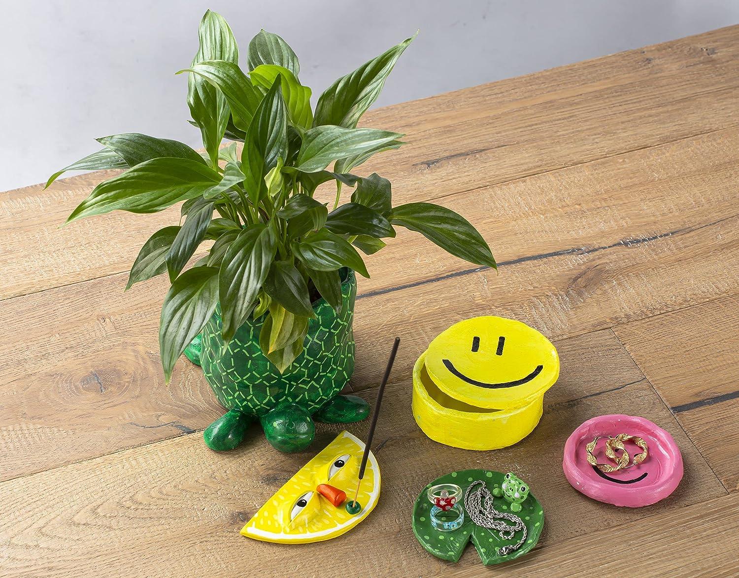 Pott'd Home Air-Dry Clay Pottery Kit for Beginners Pottery Kit for ...