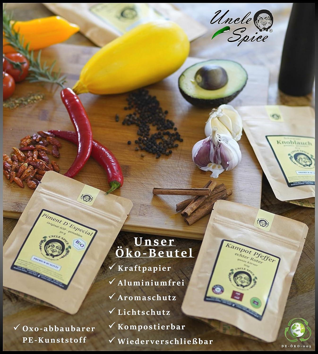 Uncle Spice Carolina Reaper - 20g World s Hottest Chili Pepper ...