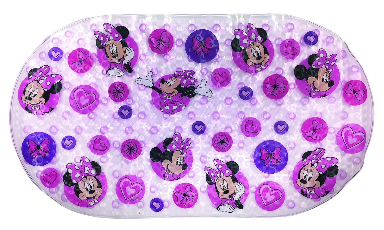 Disney Minnie Mouse Oval Bubble Bath Mat - 15.75 X 27 | Buy Now with ...