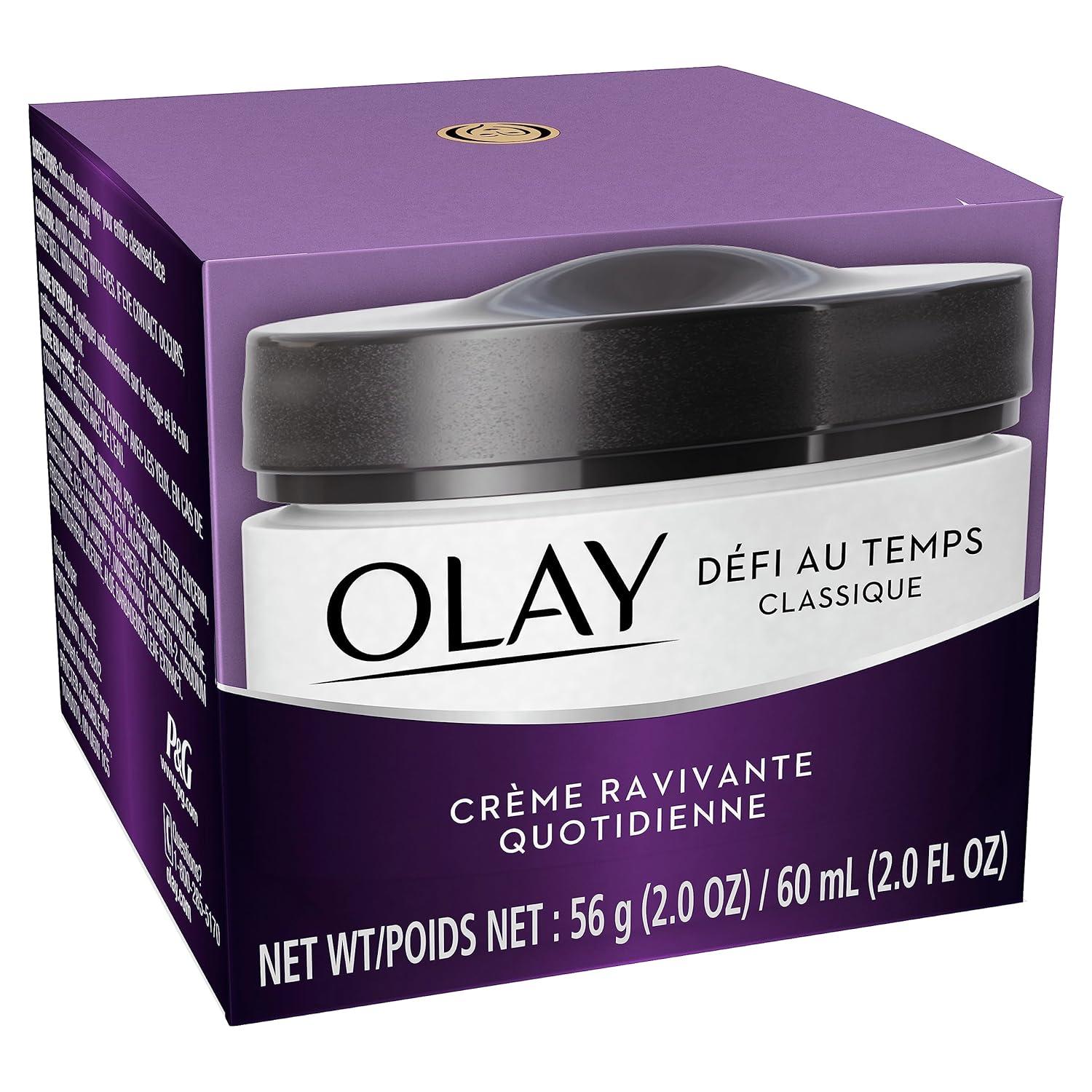 OLAY Age Defying Classic Daily Renewal Cream 2 oz (Pack of 2)