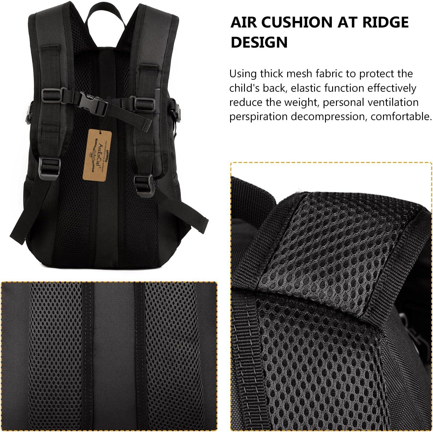 ArcEnCiel 12L Mini Tactical Backpack Military MOLLE Daypack - Black ...