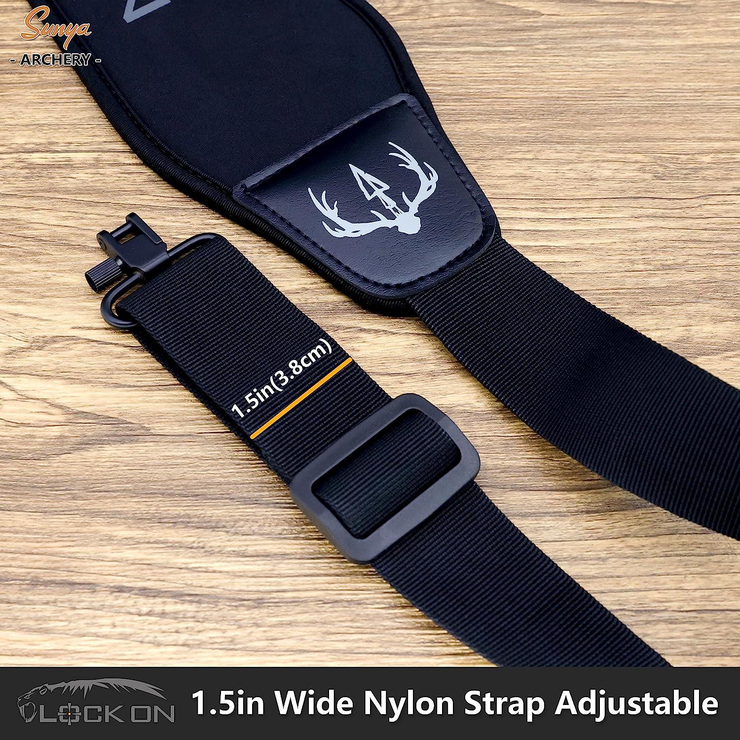 SUNYA Neoprene Crossbow Sling, Wide and Thick Padded on Shoulder, Strap ...