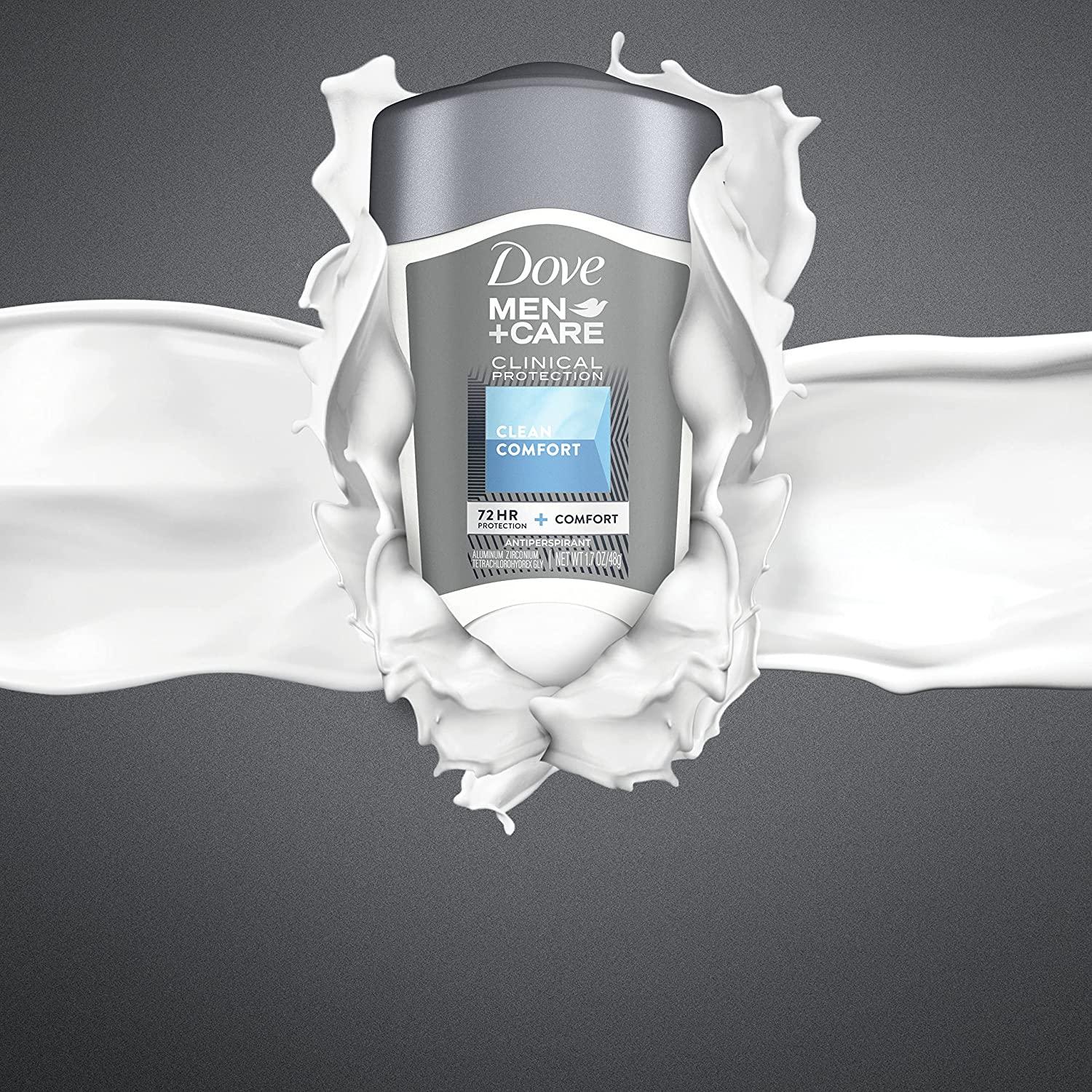 Dove Men+Care Clinical Protection Antiperspirant 72-Hour Sweat and Odor ...