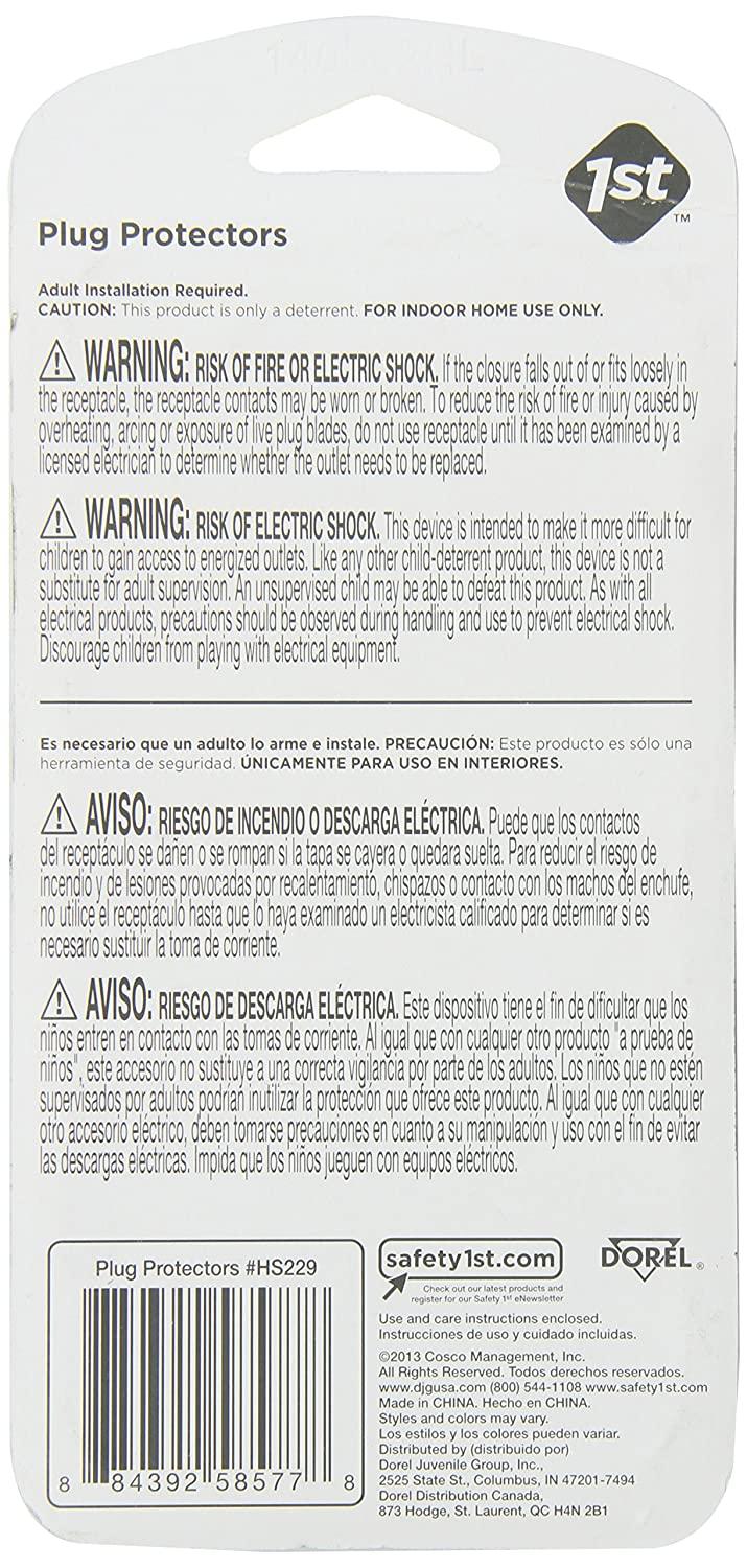 Safety 1st Plug Protectors 36 Count - Childproofing Safety Caps (1 Pack)