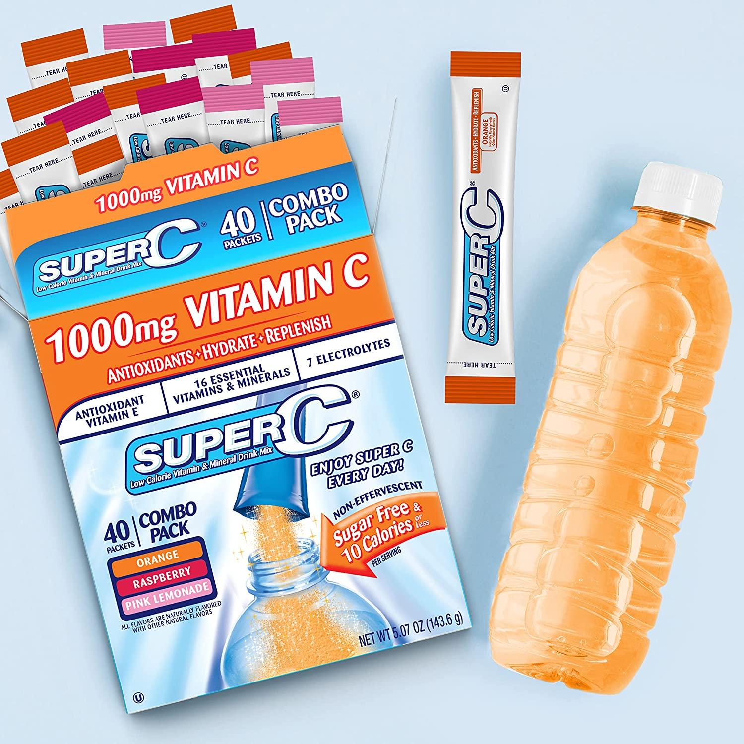 Super C Singles To Go Variety Pack 40 CT | Buy Now with Express ...