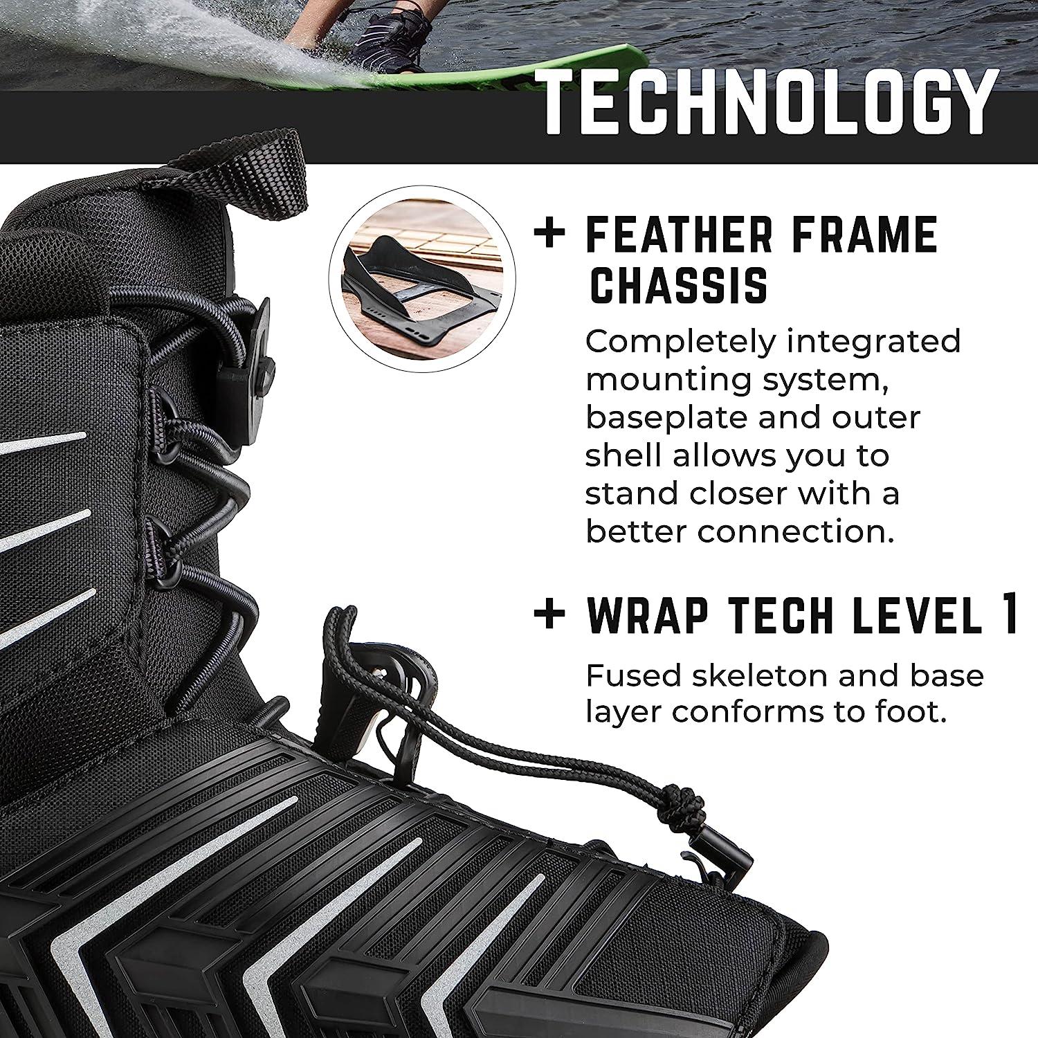 Radar Vector Waterski Boot | Front Feather Frame | Standard Fit | Buy ...