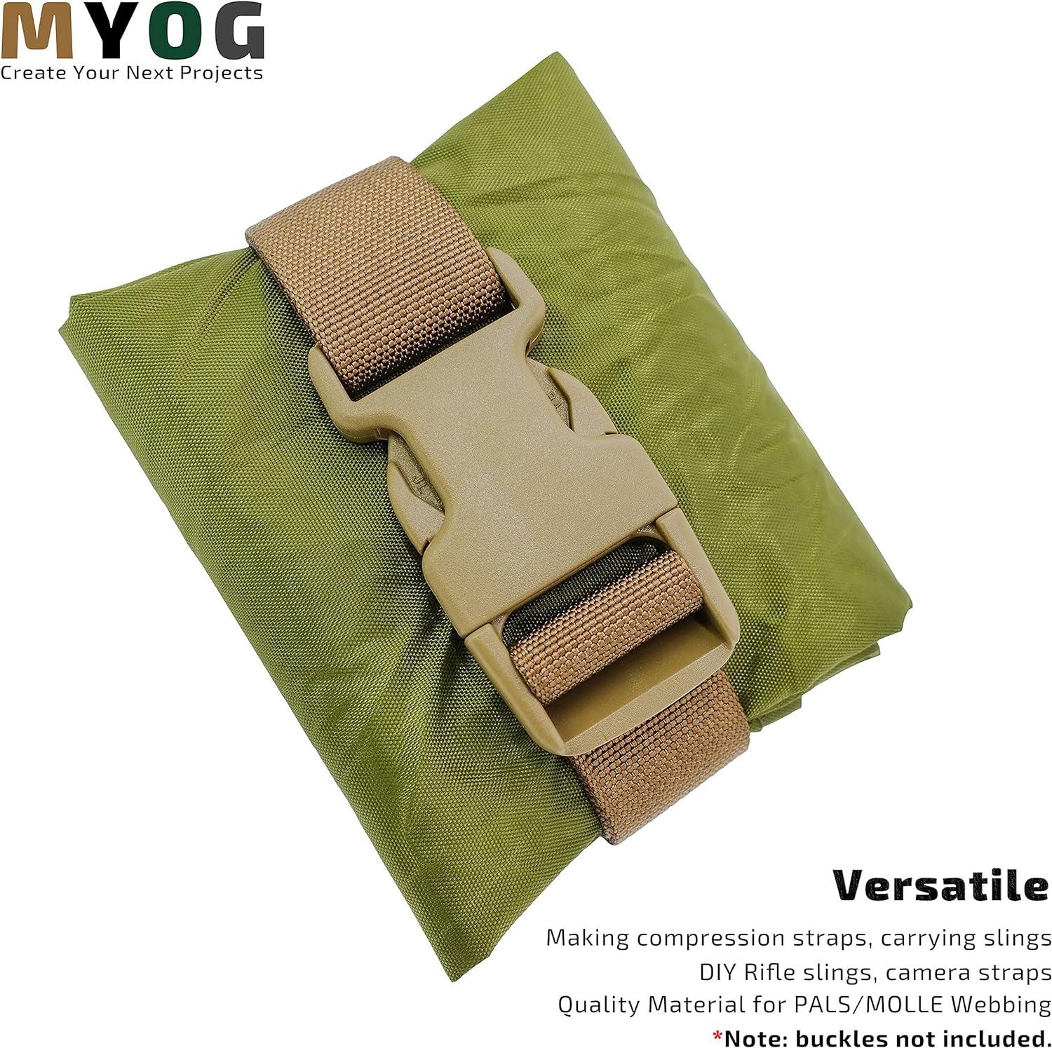 GM CLIMBING Nylon Webbing Flat MilSpecs MIL-W-17337 1200Lbs Black ...