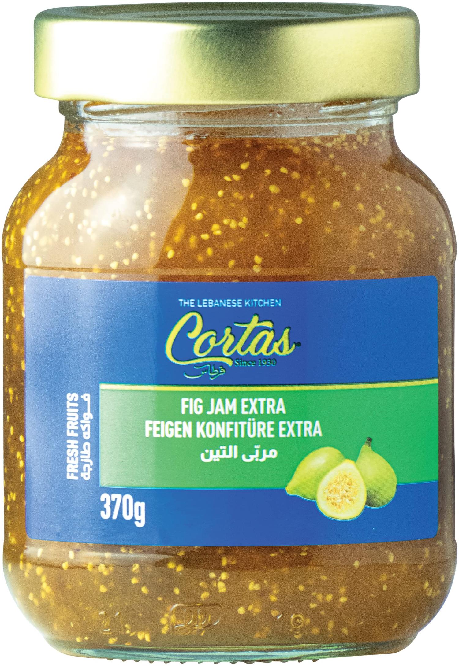 Cortas Fig Jam 370g - Premium Quality Naturally Sweet International ...
