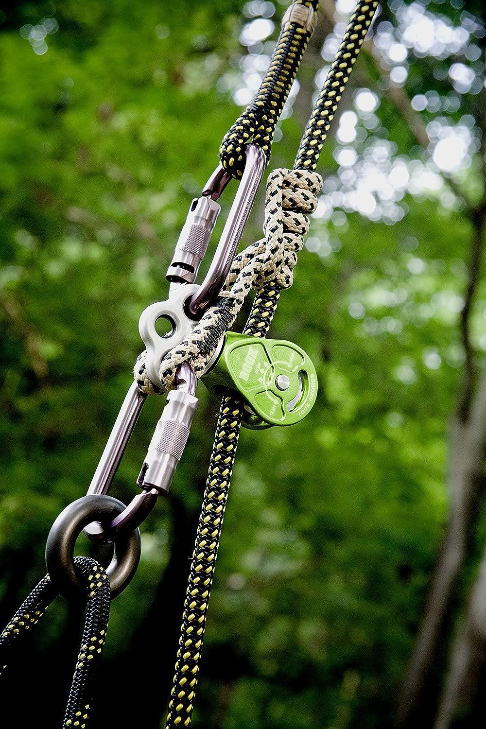 Notch Rook Triple Attachment Swivel Pulley - Green (34201) | Buy Now ...