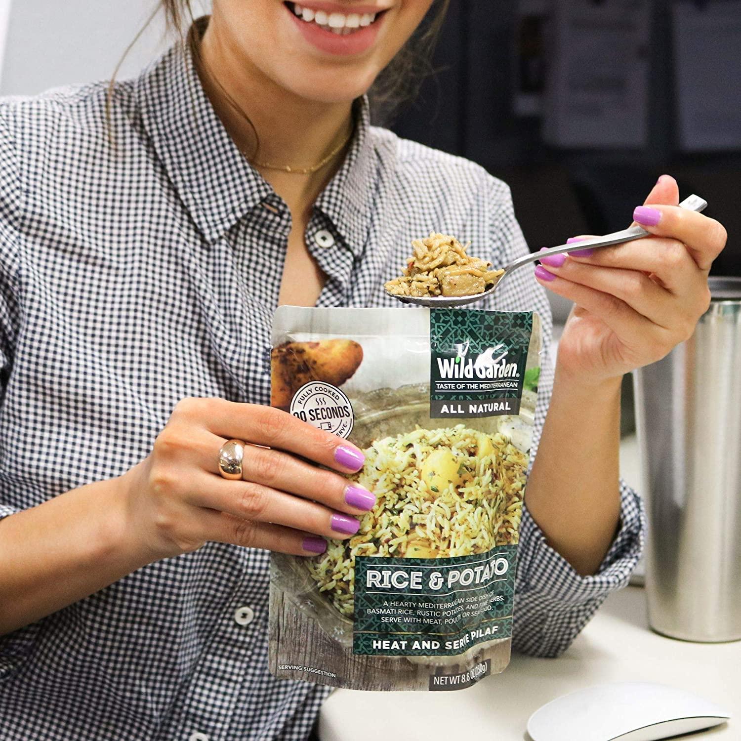 Wild Garden Heat & Serve Pilaf - All-Natural Rice & Potato ...