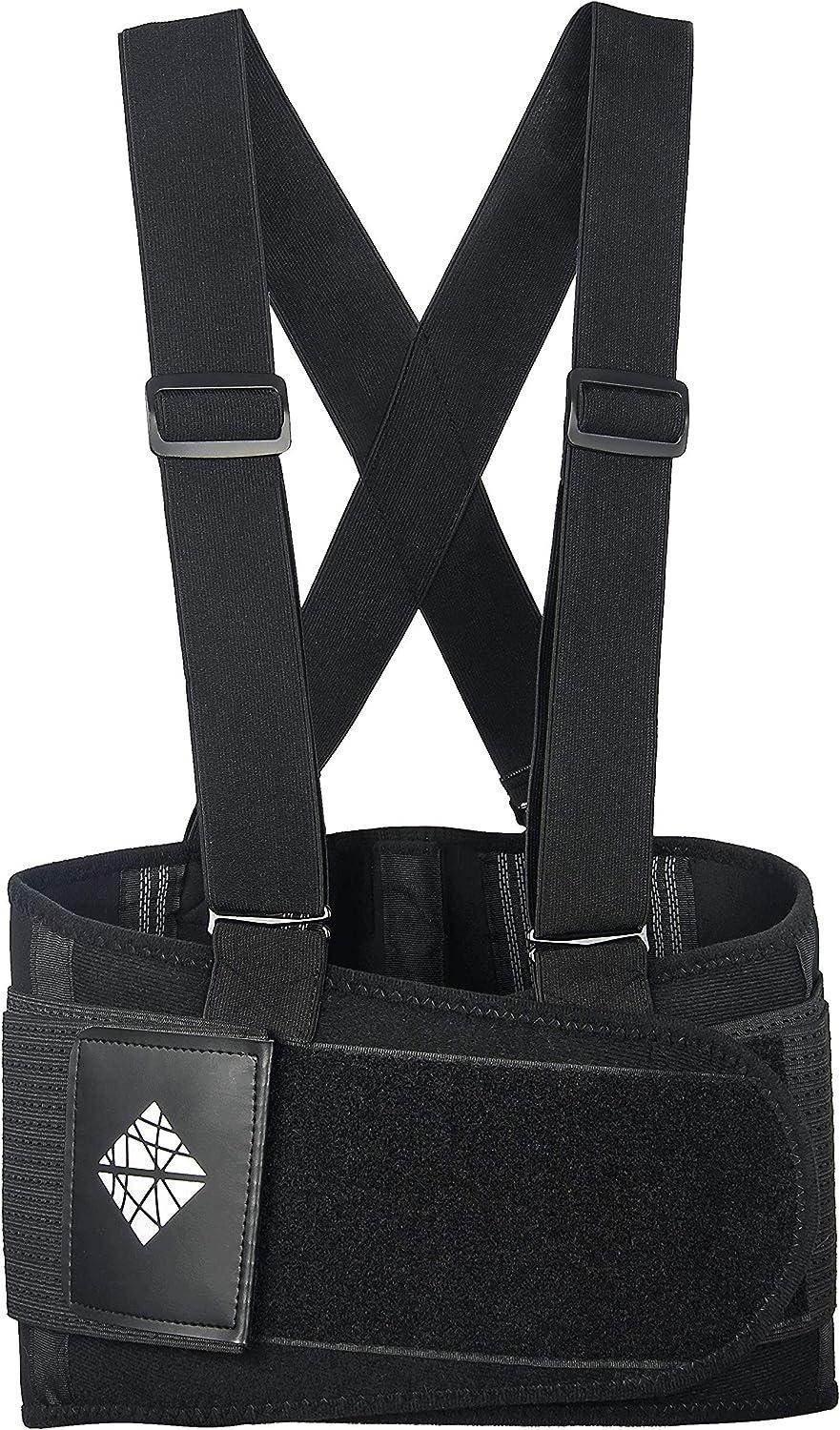 Lumbar Support Brace with Suspenders for Lower Back Pain Relief ...