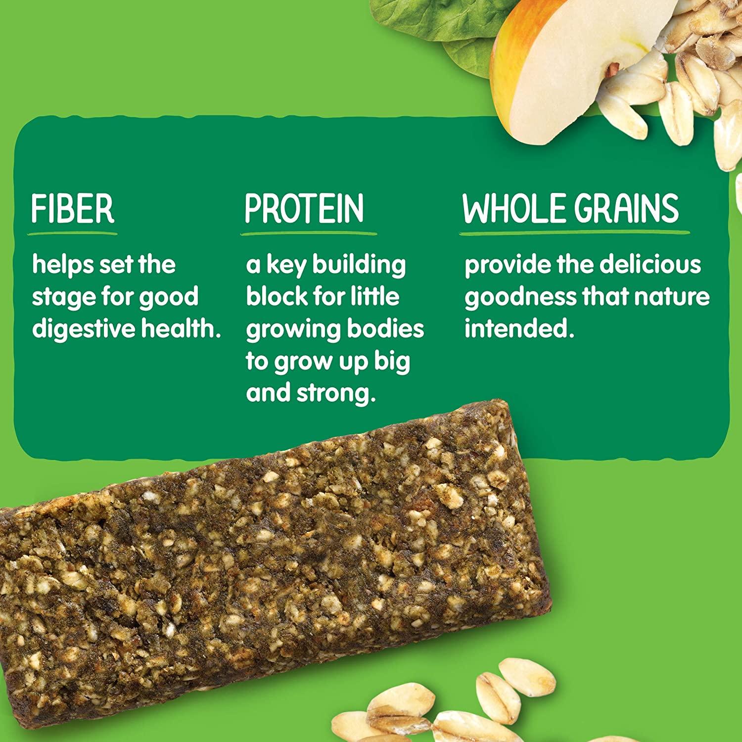 Happy Tot Organics Fiber & Protein Soft-Baked Oat Bars Toddler Snack ...