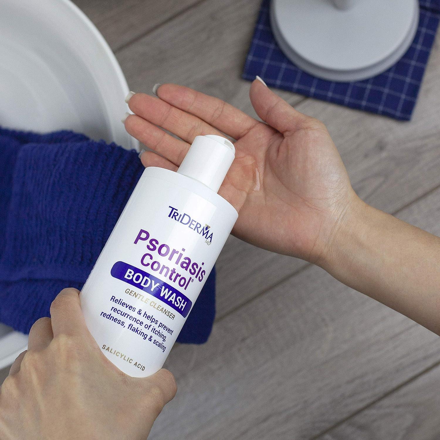 TriDerma Psoriasis Control Body Wash 16oz - Multi-Symptom Relief ...